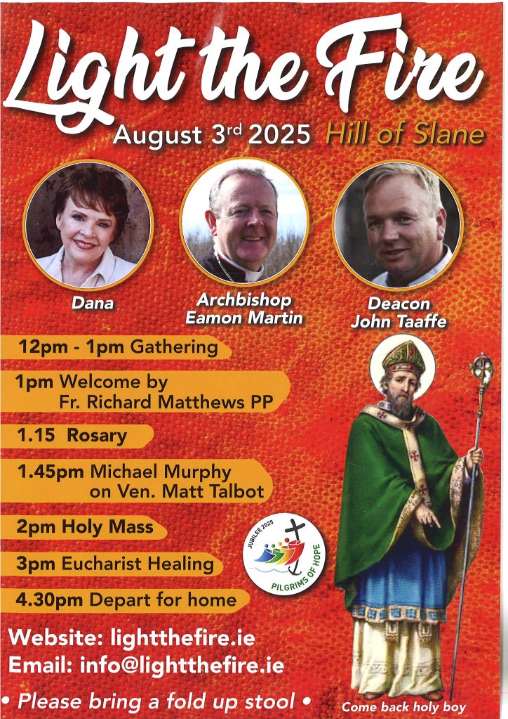 Light the Fire – The Parish of St Teresa of Ávila, Glen Road, Belfast